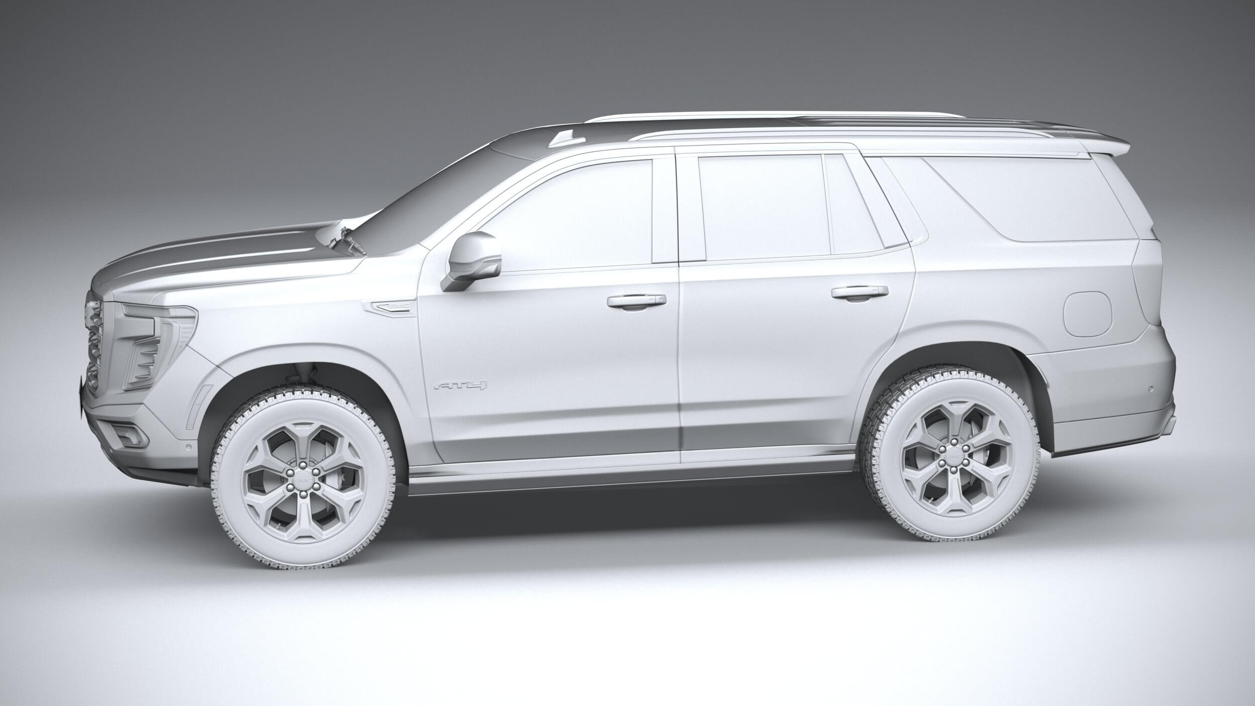 GMC Yukon AT4 2025 - 3D Model by SQUIR