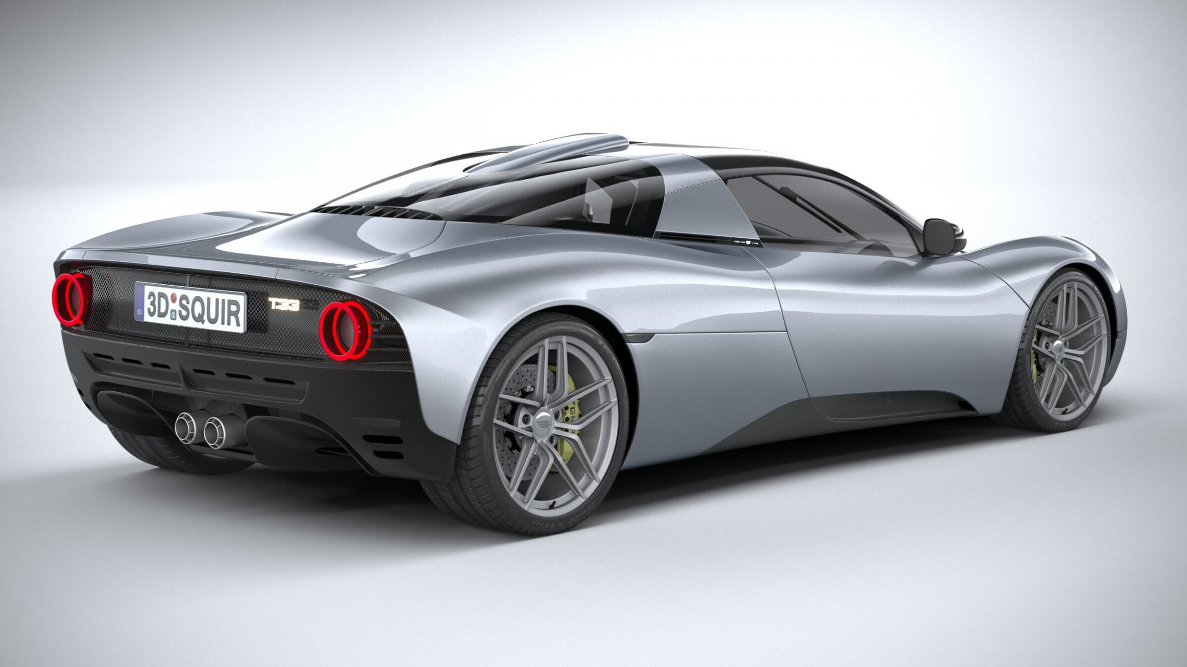 Gordon Murray T33 2024 - 3D Model by SQUIR
