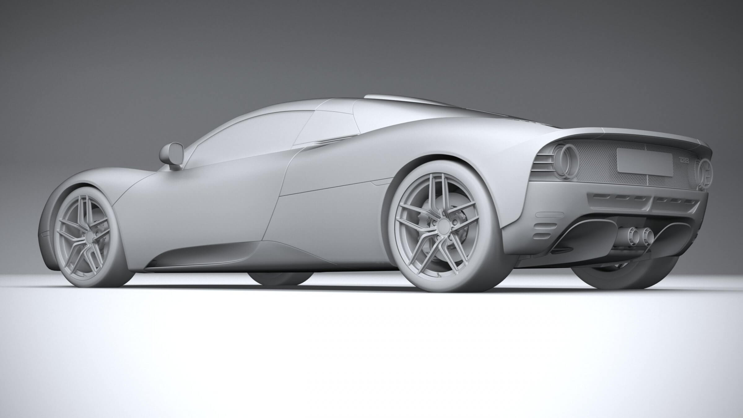 Gordon Murray T33 2024 - 3D Model by SQUIR