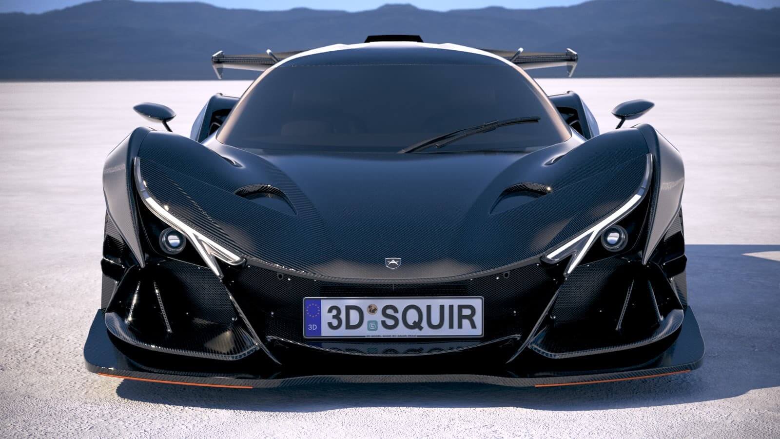 Gumpert Apollo Intensa Emozione 2019 - 3D Model by SQUIR