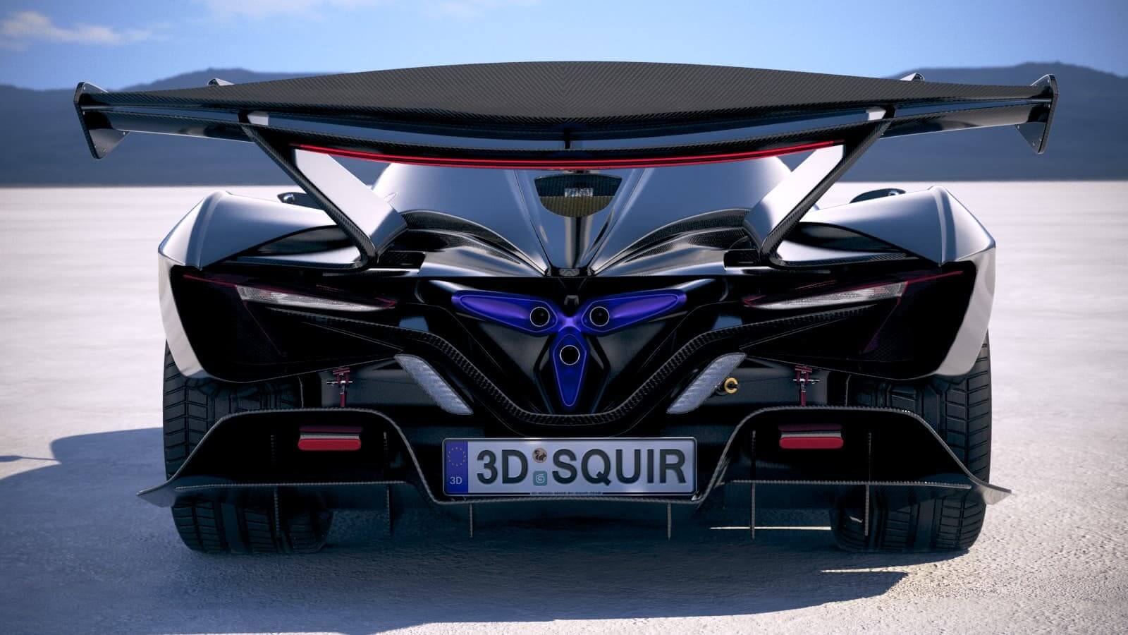 Gumpert Apollo Intensa Emozione 2019 - 3D Model by SQUIR