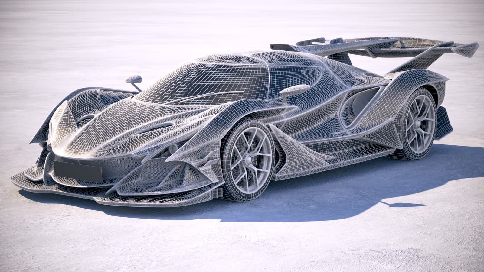 Gumpert Apollo Intensa Emozione 2019 - 3D Model by SQUIR