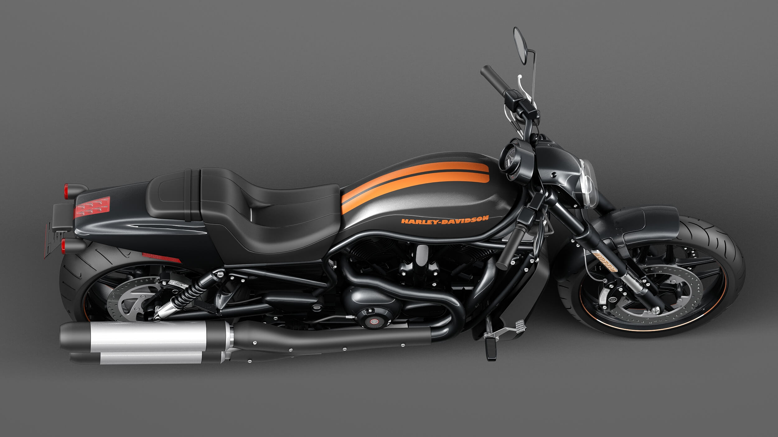 Harley-Davidson V-Rod Night Rod Special 2013 3D Model by SQUIR