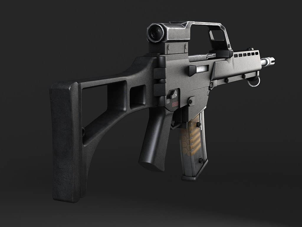 Heckler & Koch G36 - 3D Model by SQUIR