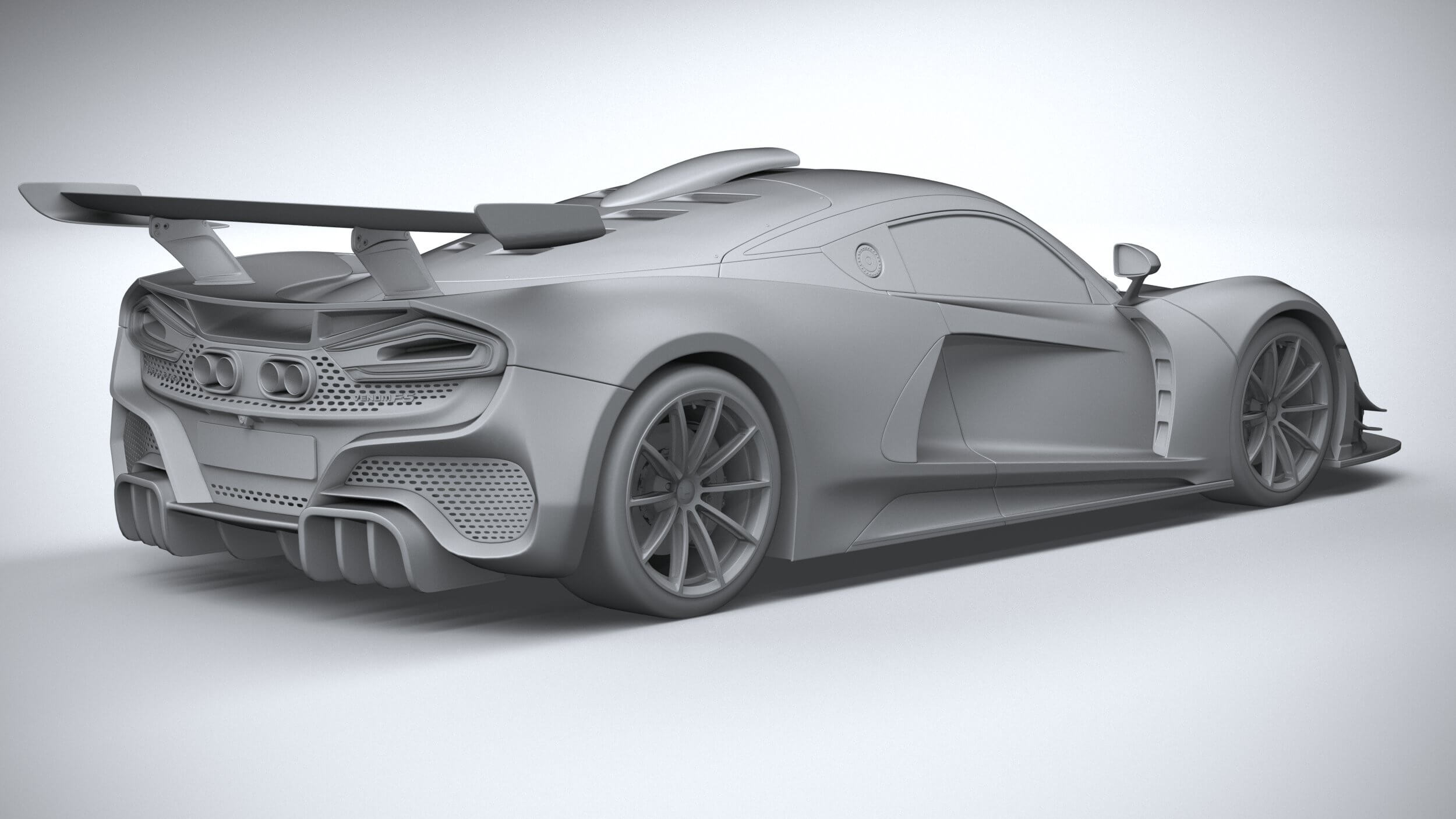Hennessey Venom F5 Revolution Coupe 2023 - 3D Model by SQUIR