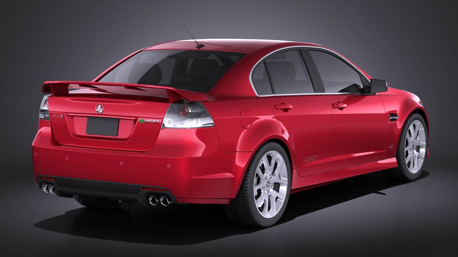 Holden Commodore 2011 Sedan (V-Ray) 3D Model by SQUIR