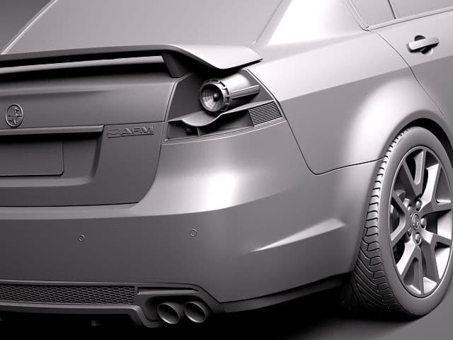 Holden Commodore 2011 Sedan - 3D Model by SQUIR