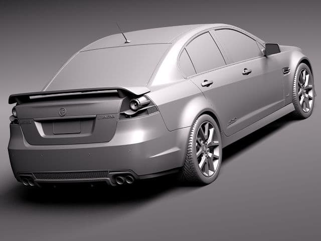 Holden Commodore 2011 Sedan - 3D Model by SQUIR