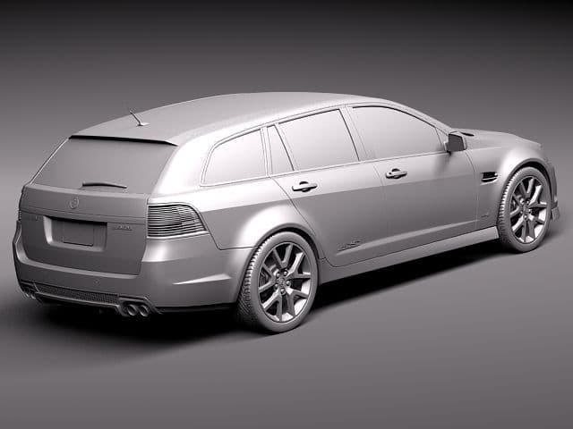 Holden VE II Commodore Sportwagon 2011 - 3D Model by SQUIR