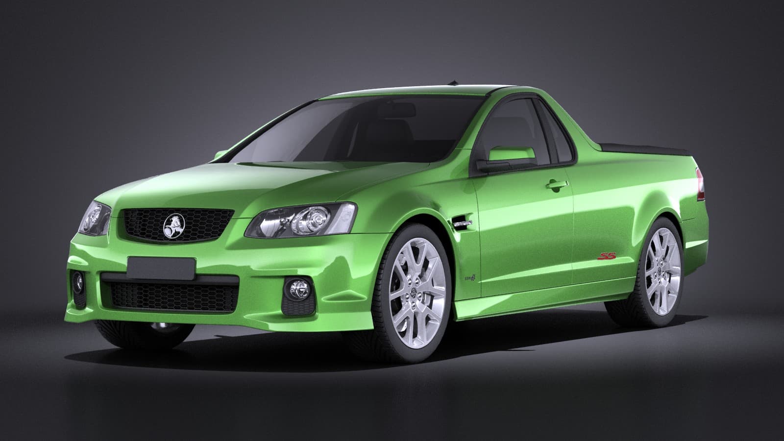 Holden VE II Commodore UTE SSV 2011 (V-Ray) 3D Model by SQUIR