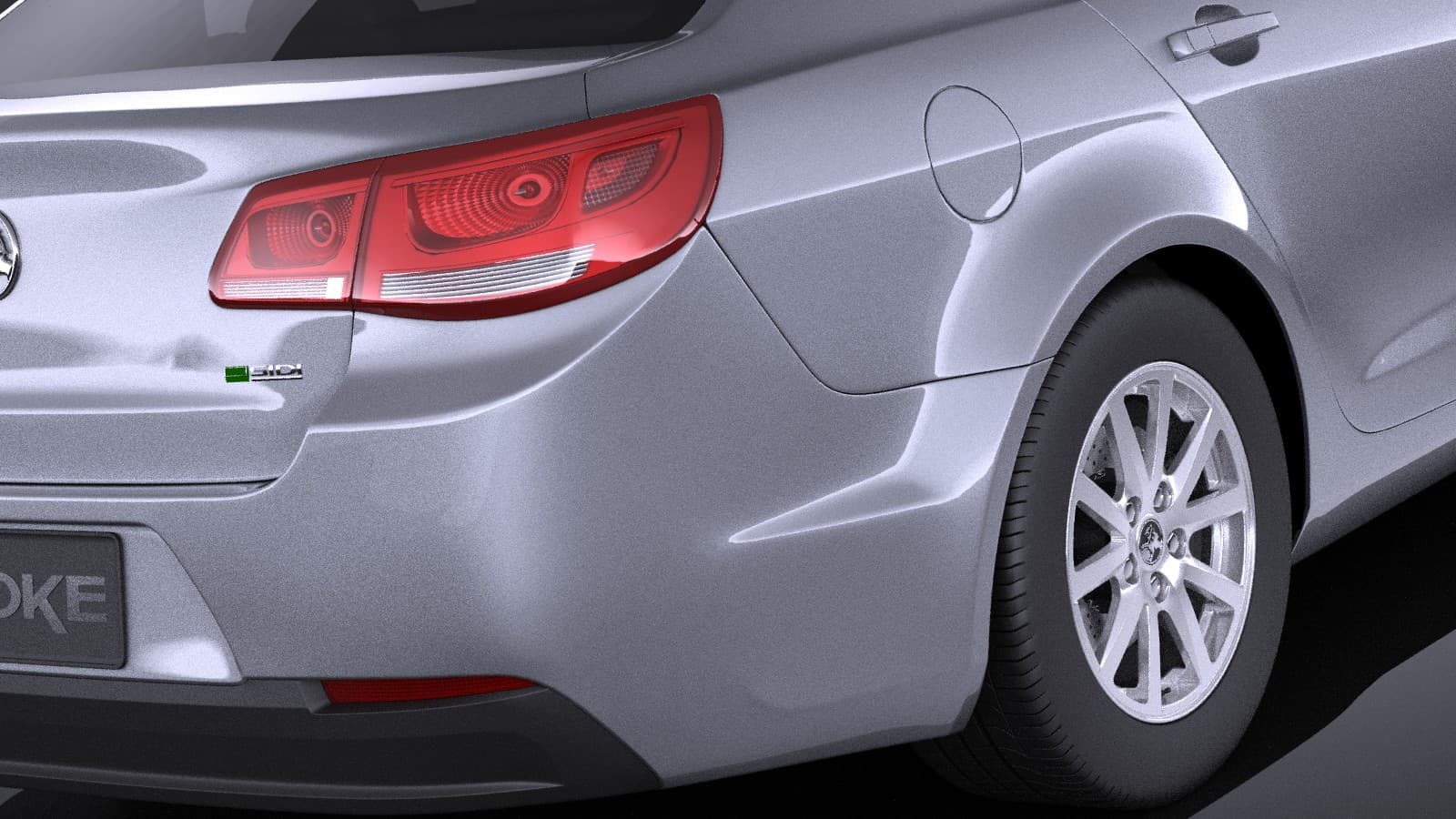 Holden VF Commodore 2014 (V-Ray) 3D Model by SQUIR