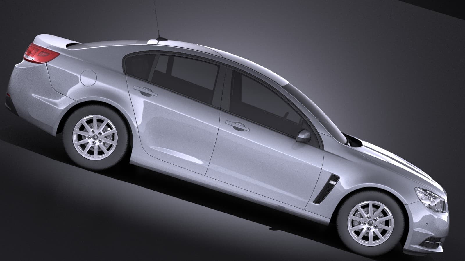 Holden VF Commodore 2014 (V-Ray) 3D Model by SQUIR