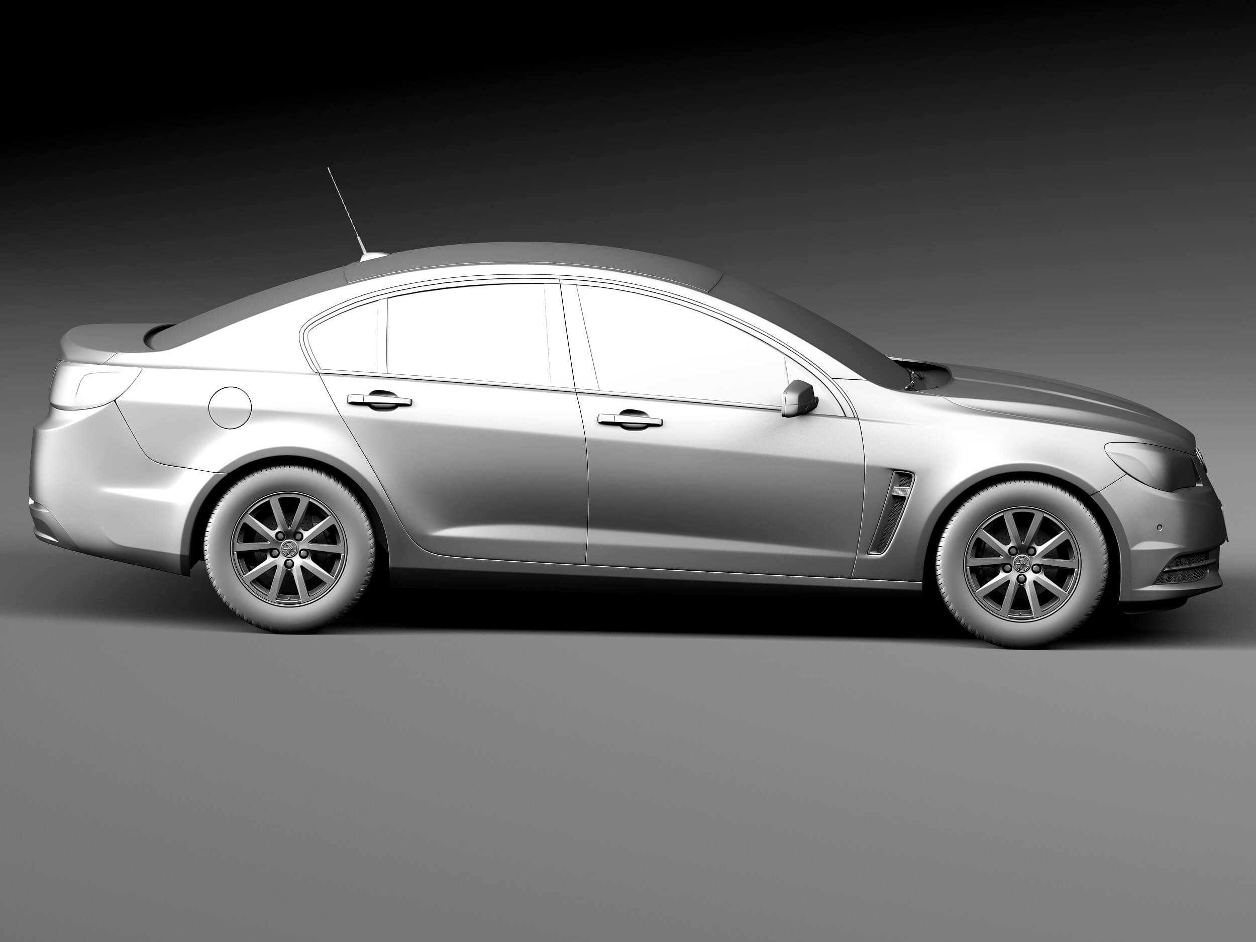 Holden VF Commodore 2014 - 3D Model by SQUIR