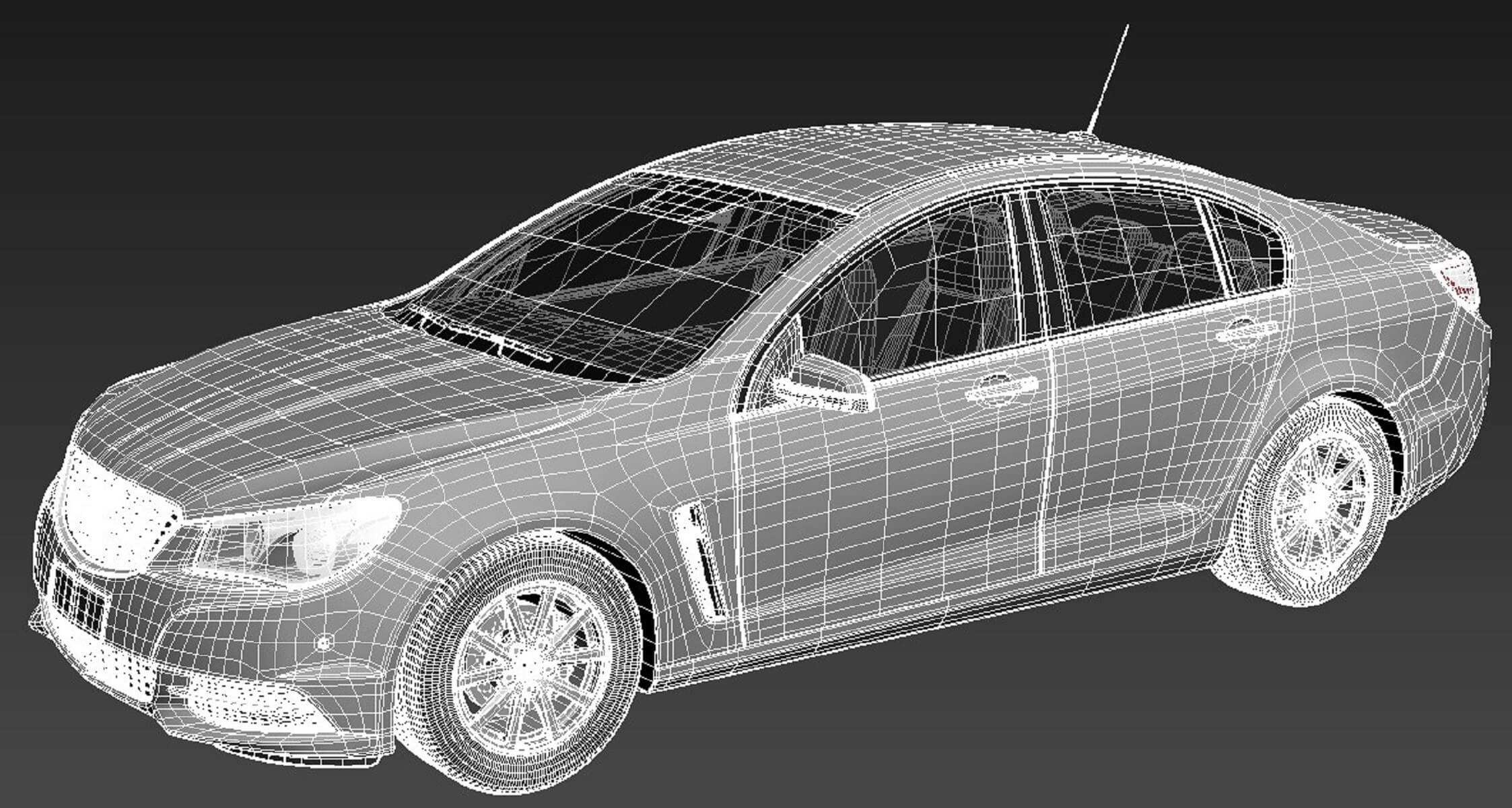 Holden VF Commodore 2014 - 3D Model by SQUIR