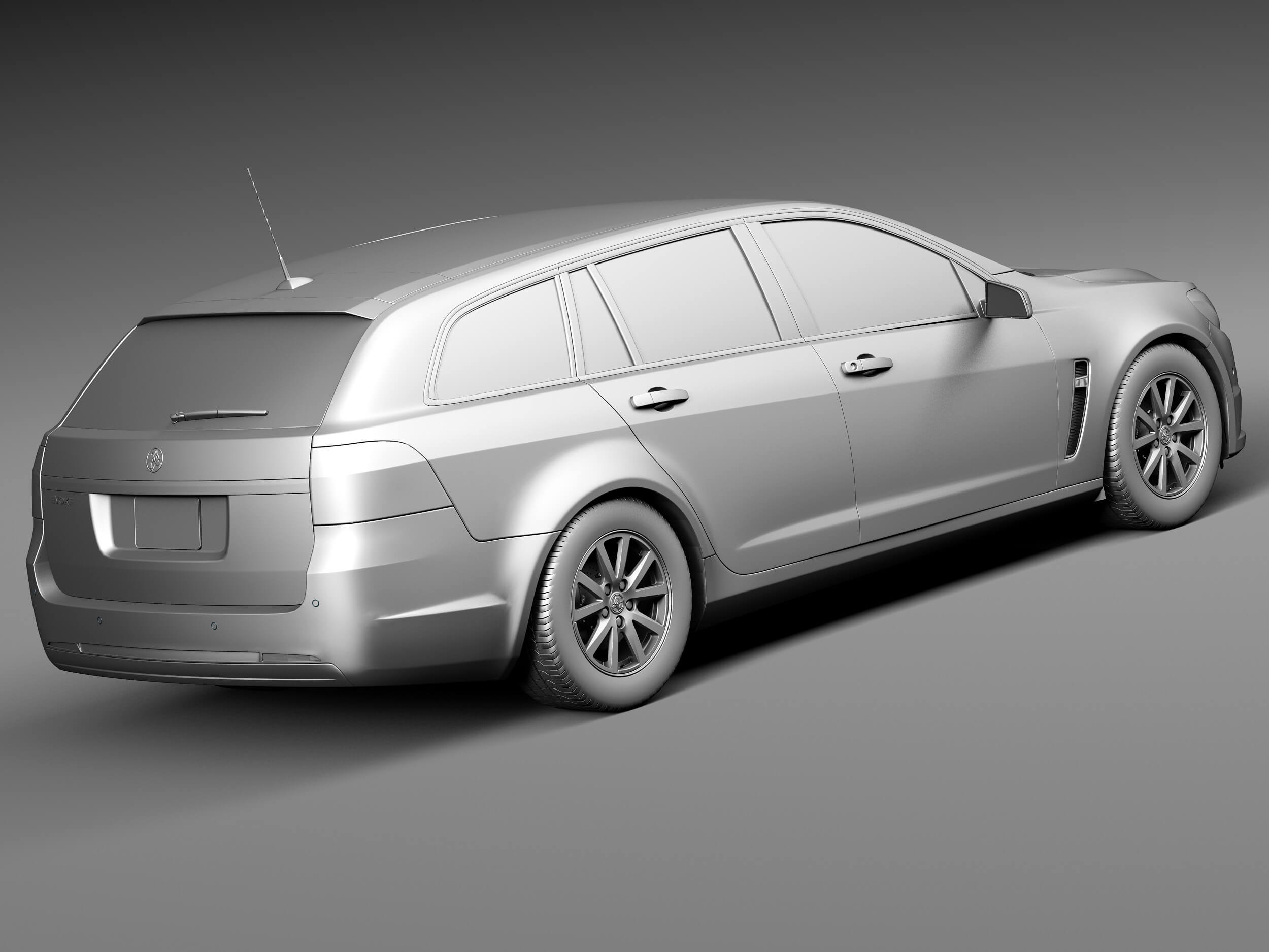 Holden VF Commodore Sportwagon 2014 - 3D Model by SQUIR
