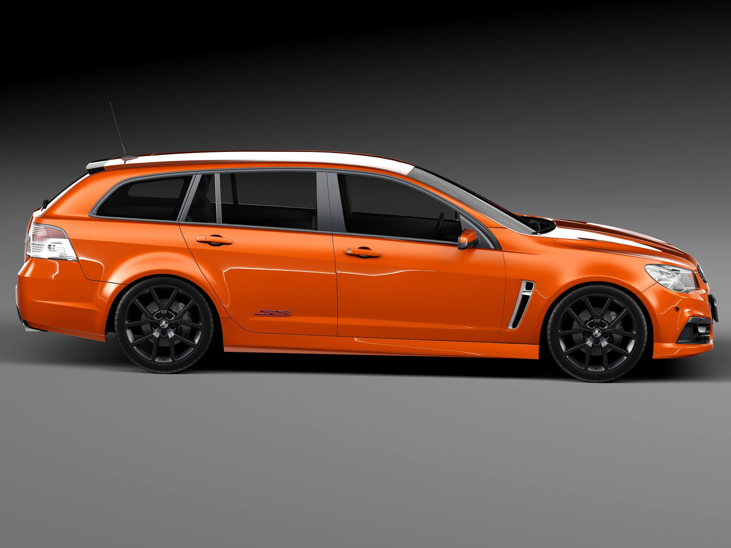 Holden VF Commodore Sportwagon SSV 2014 - 3D Model by SQUIR