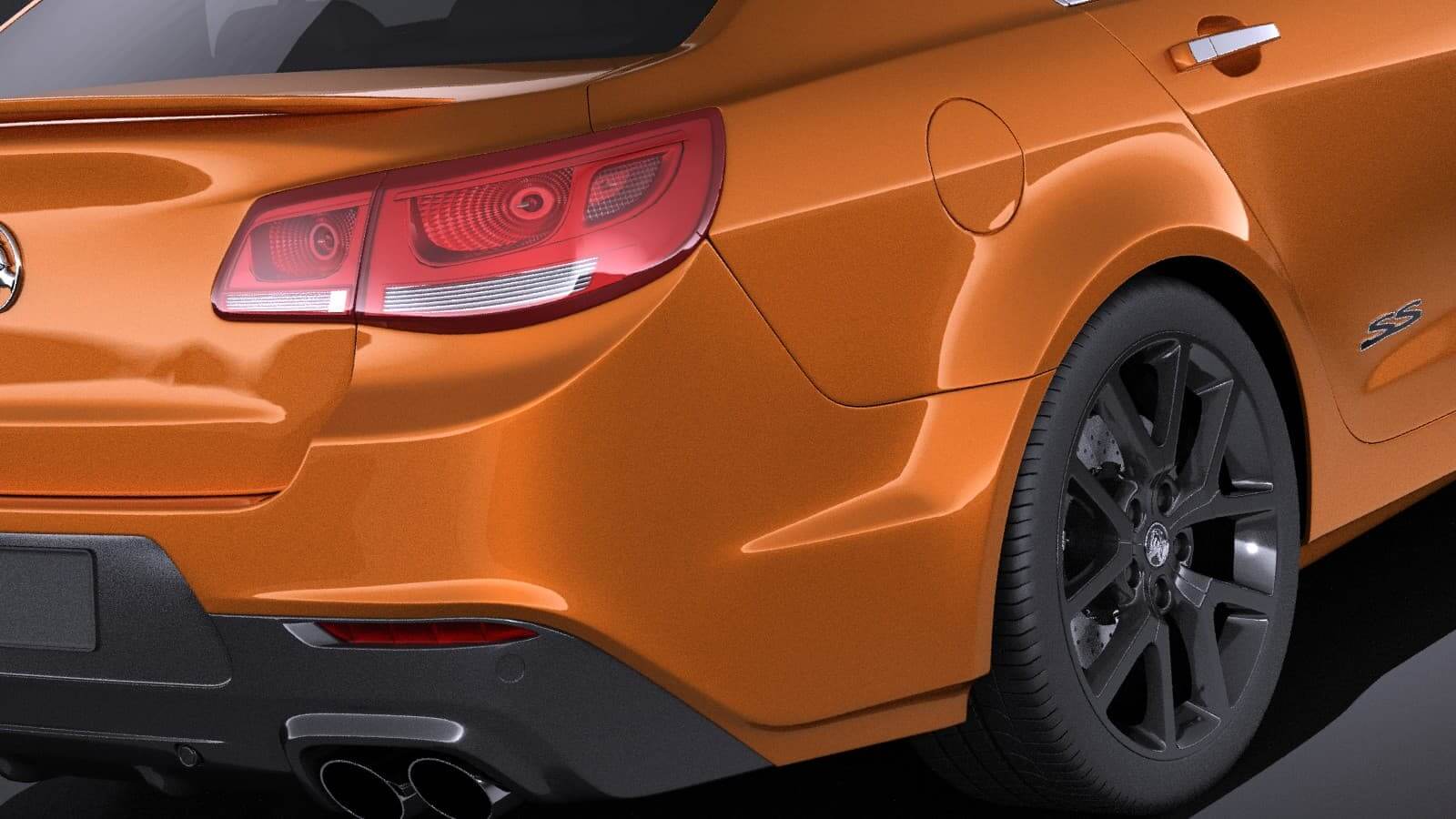 Holden VF Commodore SSV 2014 (V-Ray) 3D Model by SQUIR