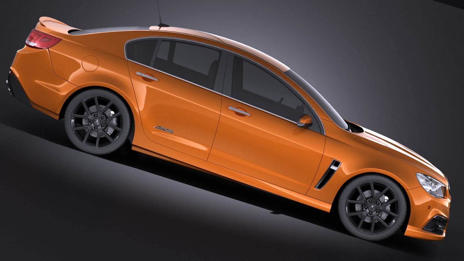 Holden VF Commodore SSV 2014 (V-Ray) 3D Model by SQUIR