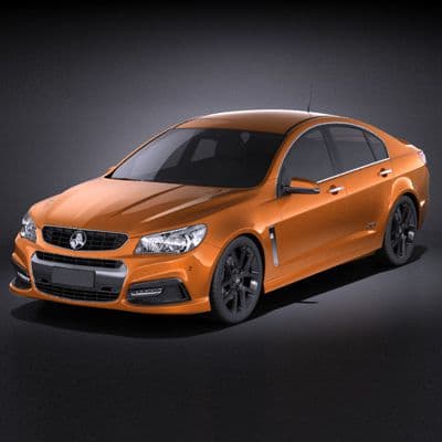 Holden VF Commodore SSV 2014 (V-Ray) 3D Model by SQUIR