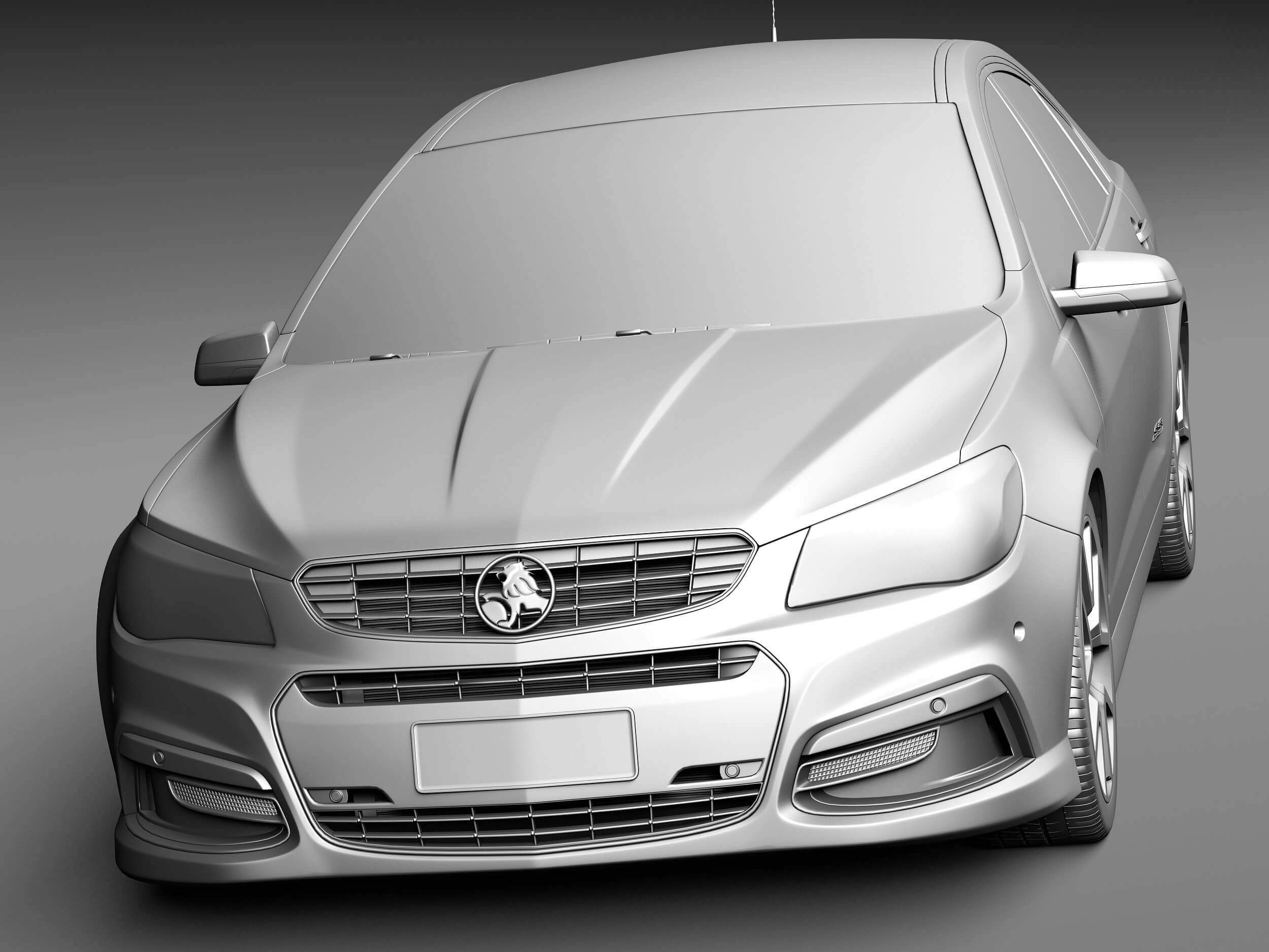 Holden VF Commodore SSV 2014 - 3D Model by SQUIR