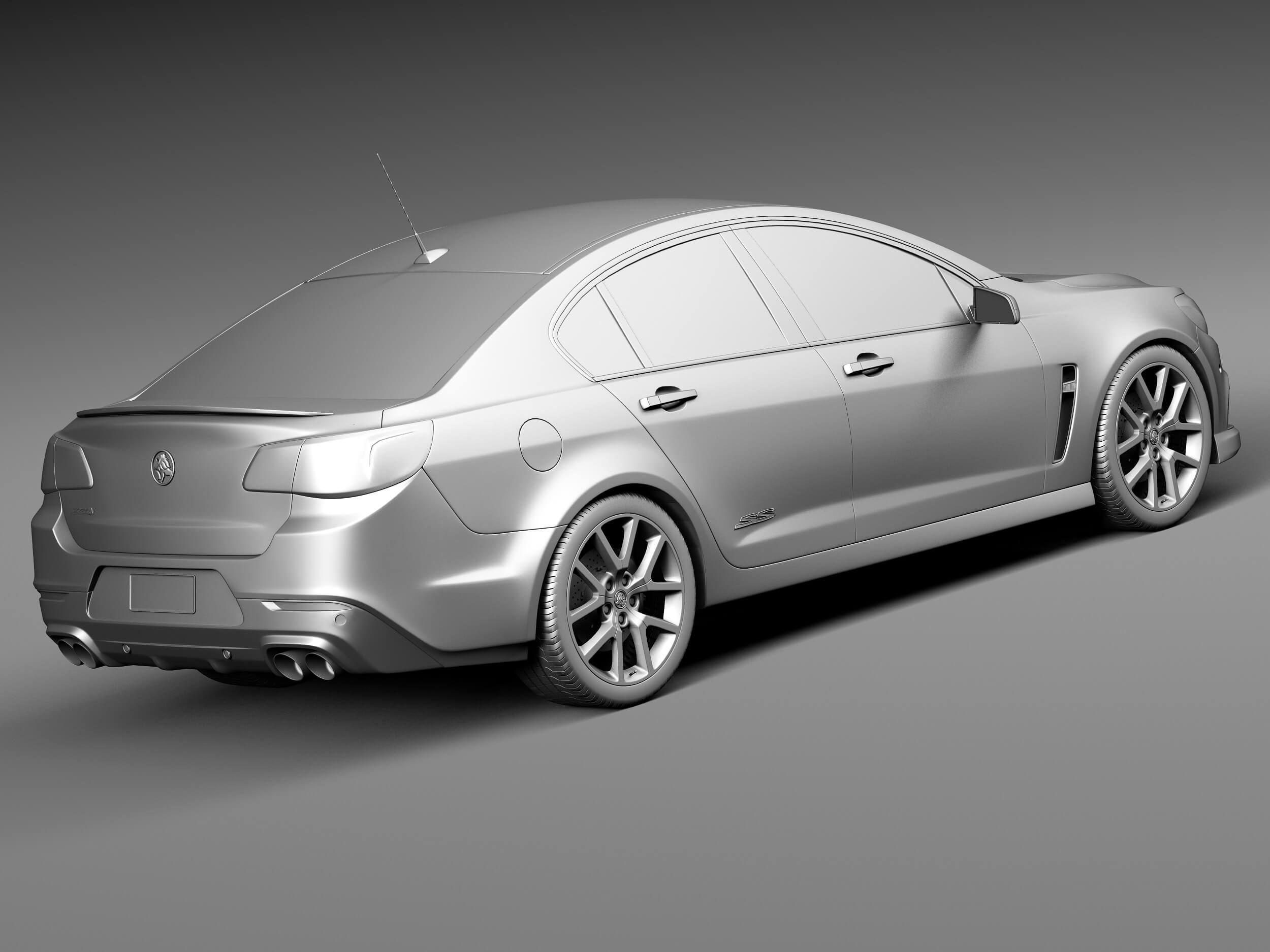 Holden VF Commodore SSV 2014 - 3D Model by SQUIR