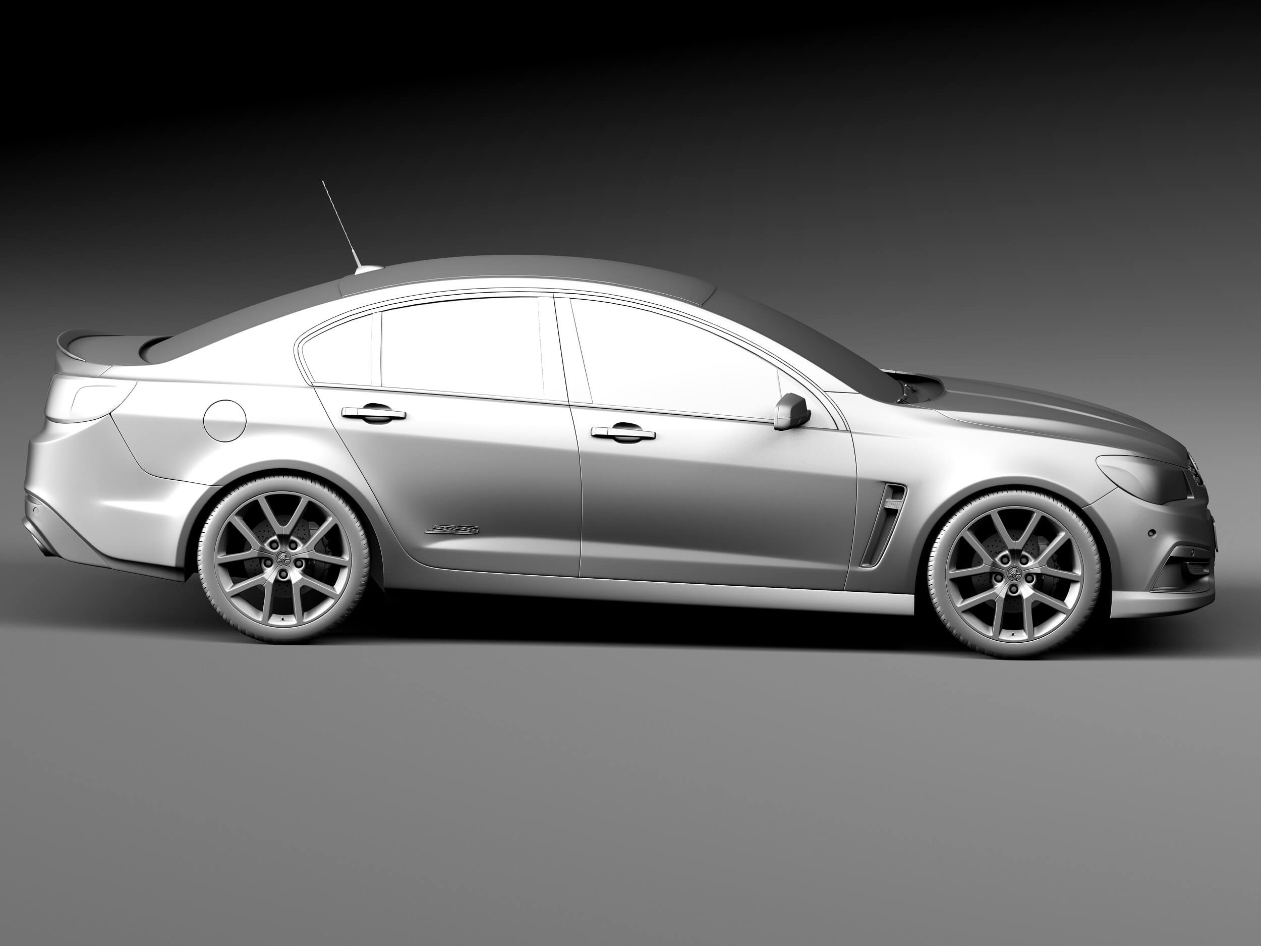 Holden VF Commodore SSV 2014 - 3D Model by SQUIR