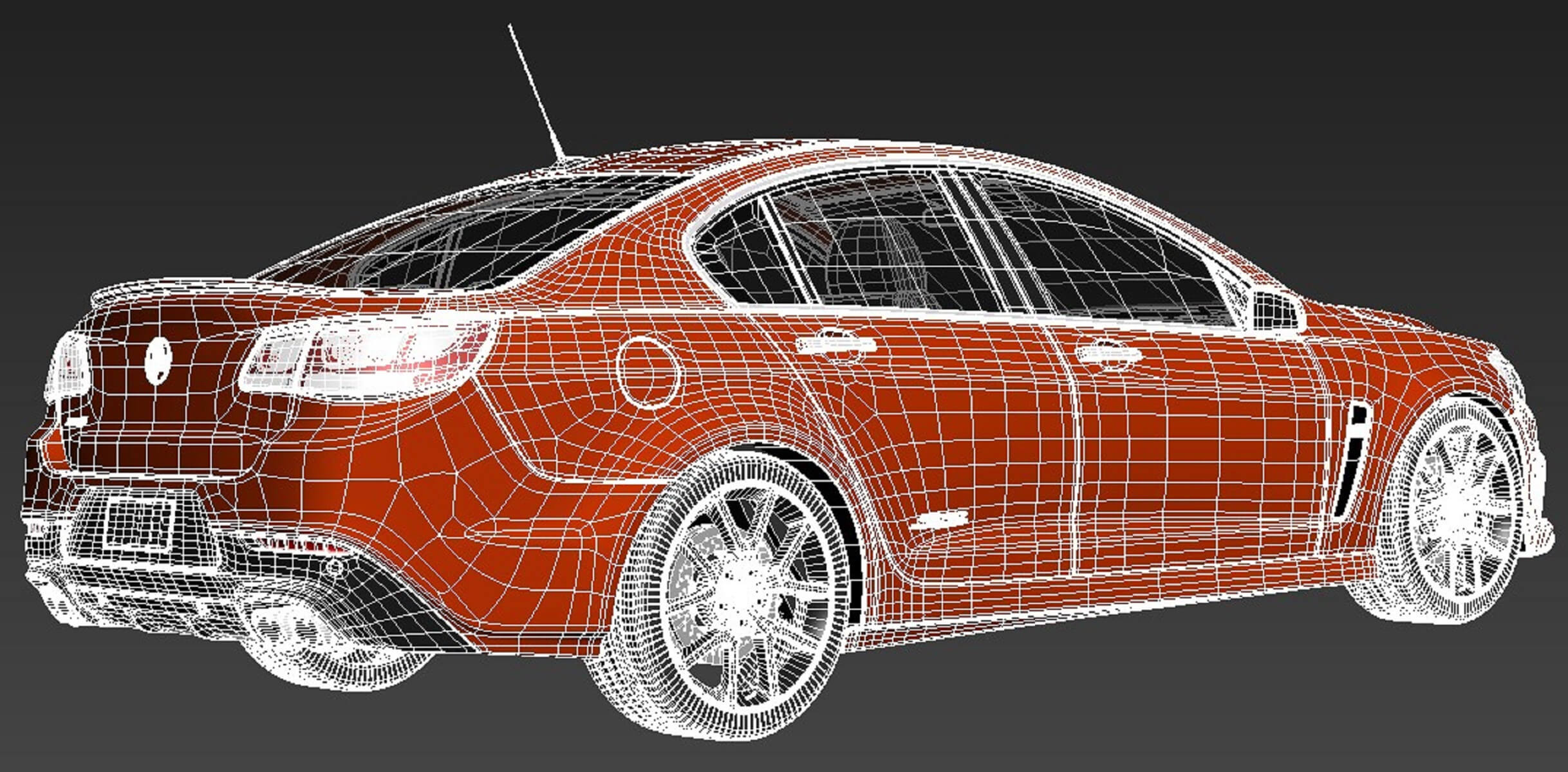 Holden VF Commodore SSV 2014 - 3D Model by SQUIR