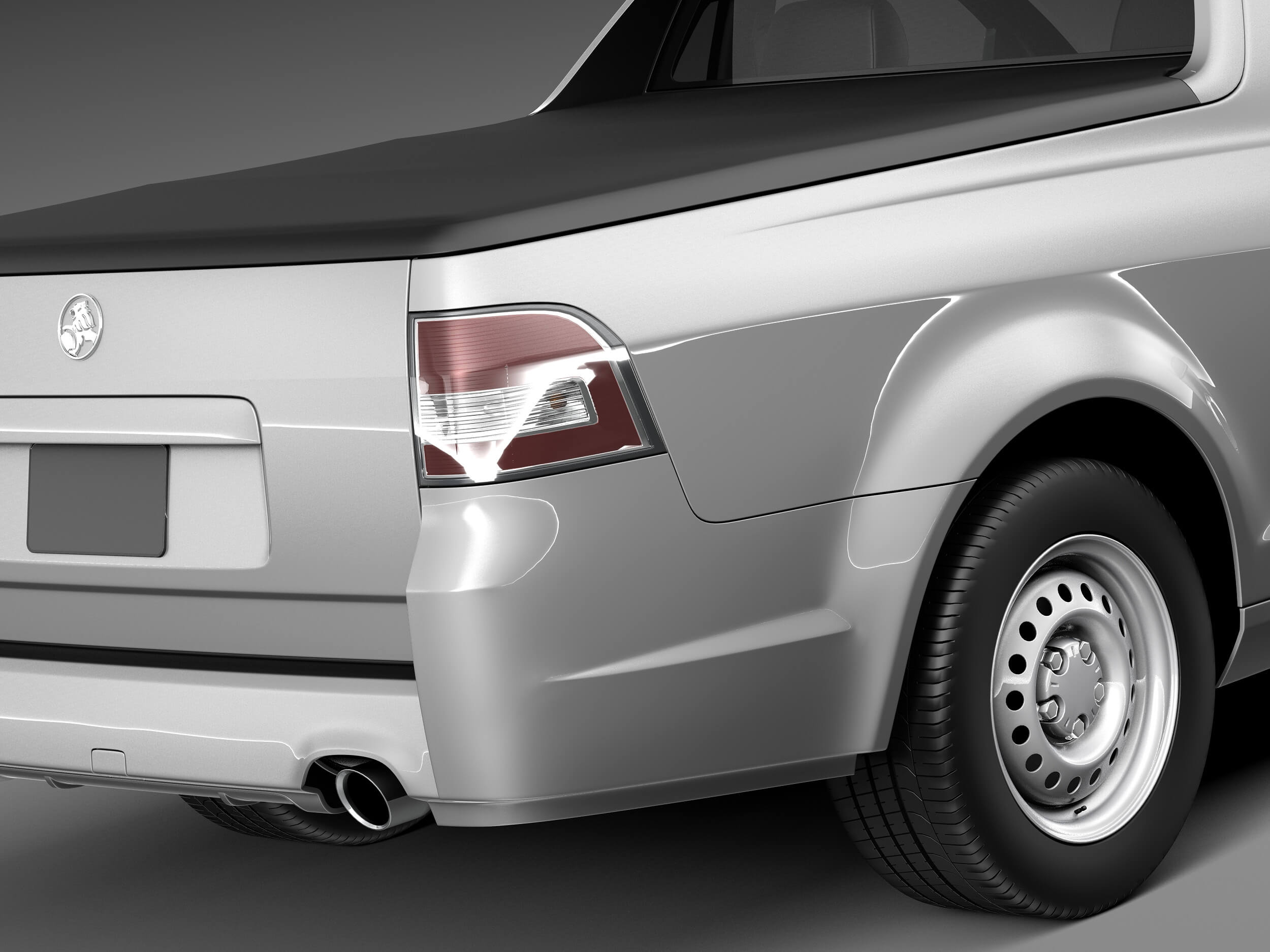 Holden VF Commodore UTE 2014 - 3D Model by SQUIR