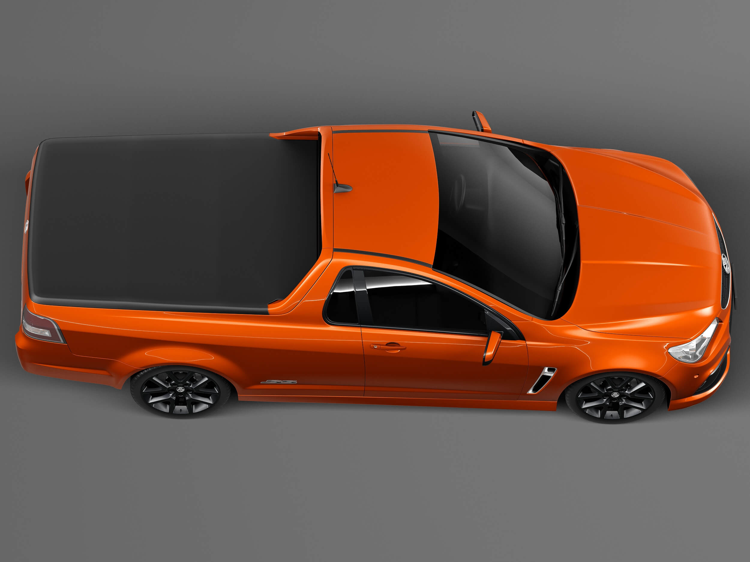 Holden VF Commodore UTE SSV 2014 - 3D Model by SQUIR