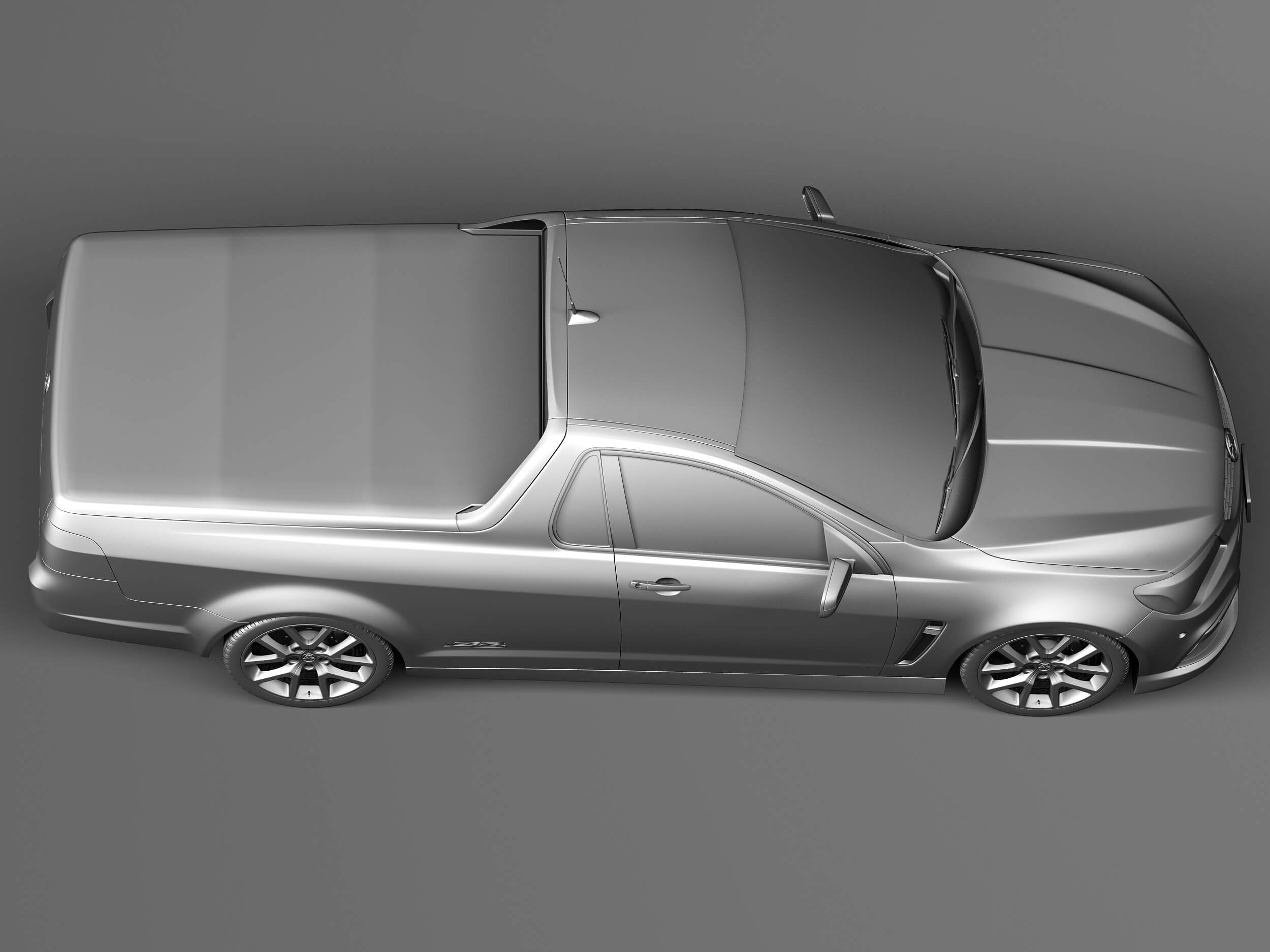 Holden VF Commodore UTE SSV 2014 - 3D Model by SQUIR