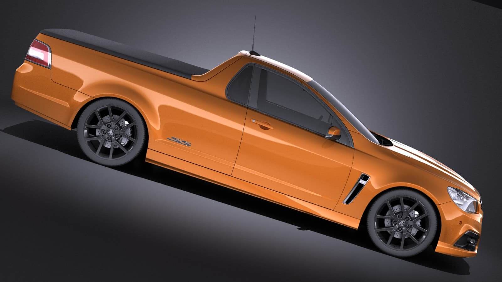 Holden VF Commodore UTE SSV 2016 (V-Ray) 3D Model by SQUIR