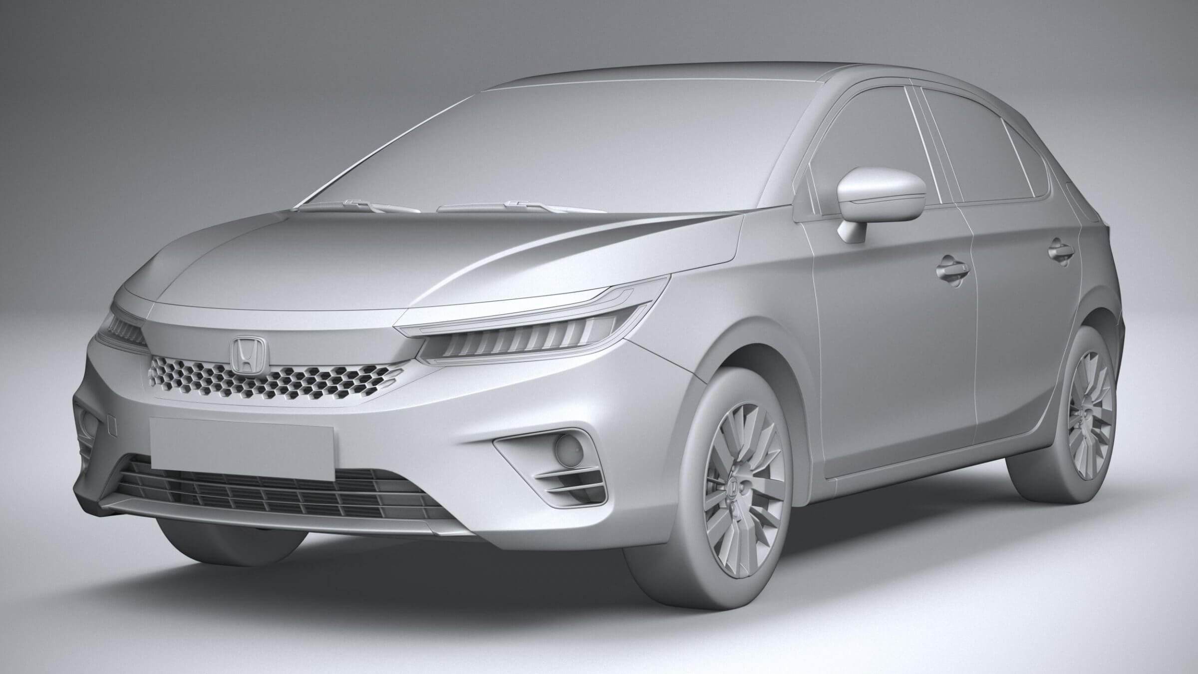 Honda City Hatchback 2022 - 3D Model by SQUIR
