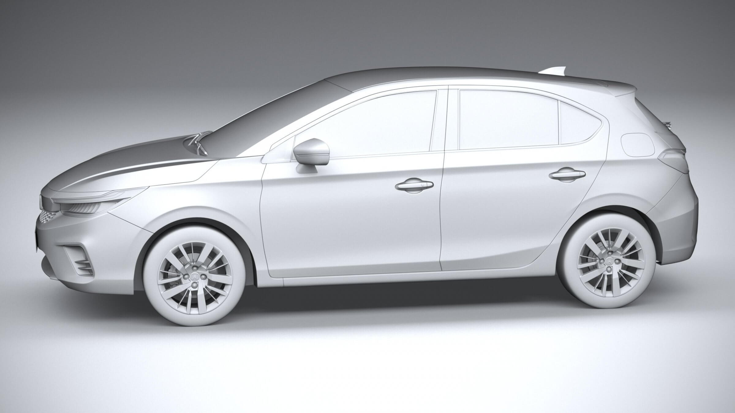 Honda City Hatchback 2022 - 3D Model by SQUIR