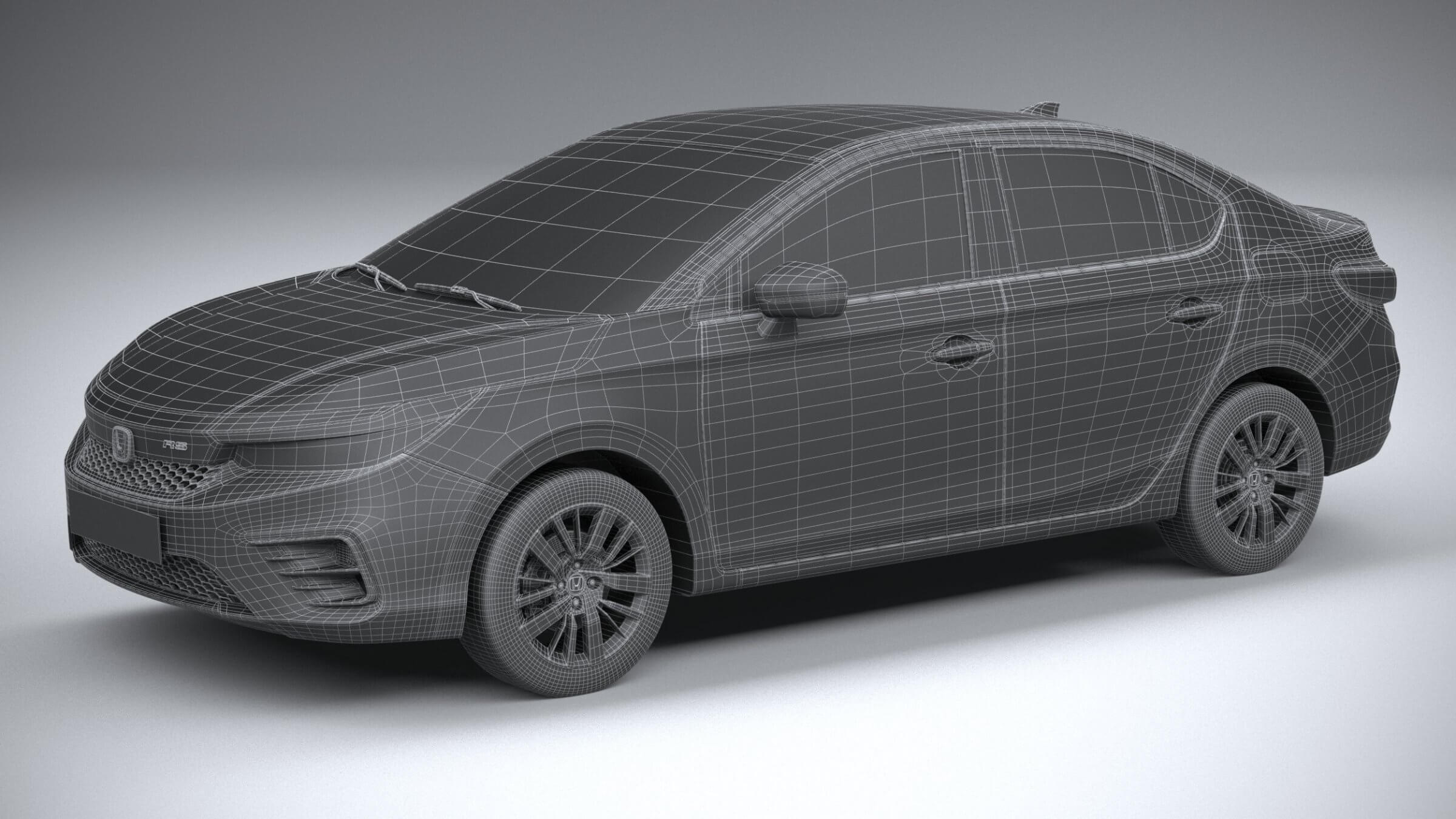Honda City RS 2022 - 3D Model by SQUIR