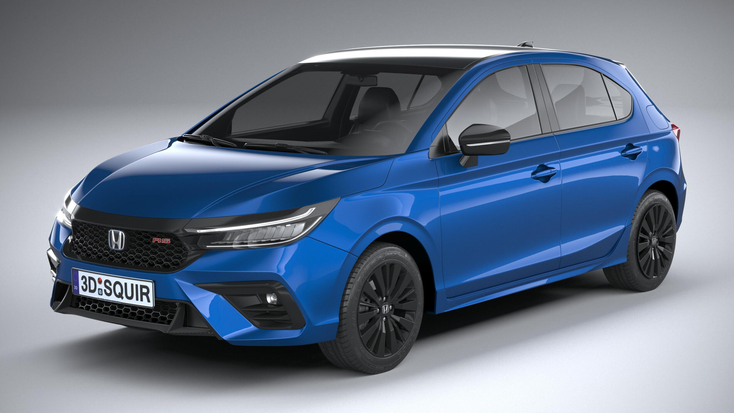 Honda City RS Hatchback 2024 - 3D Model by SQUIR