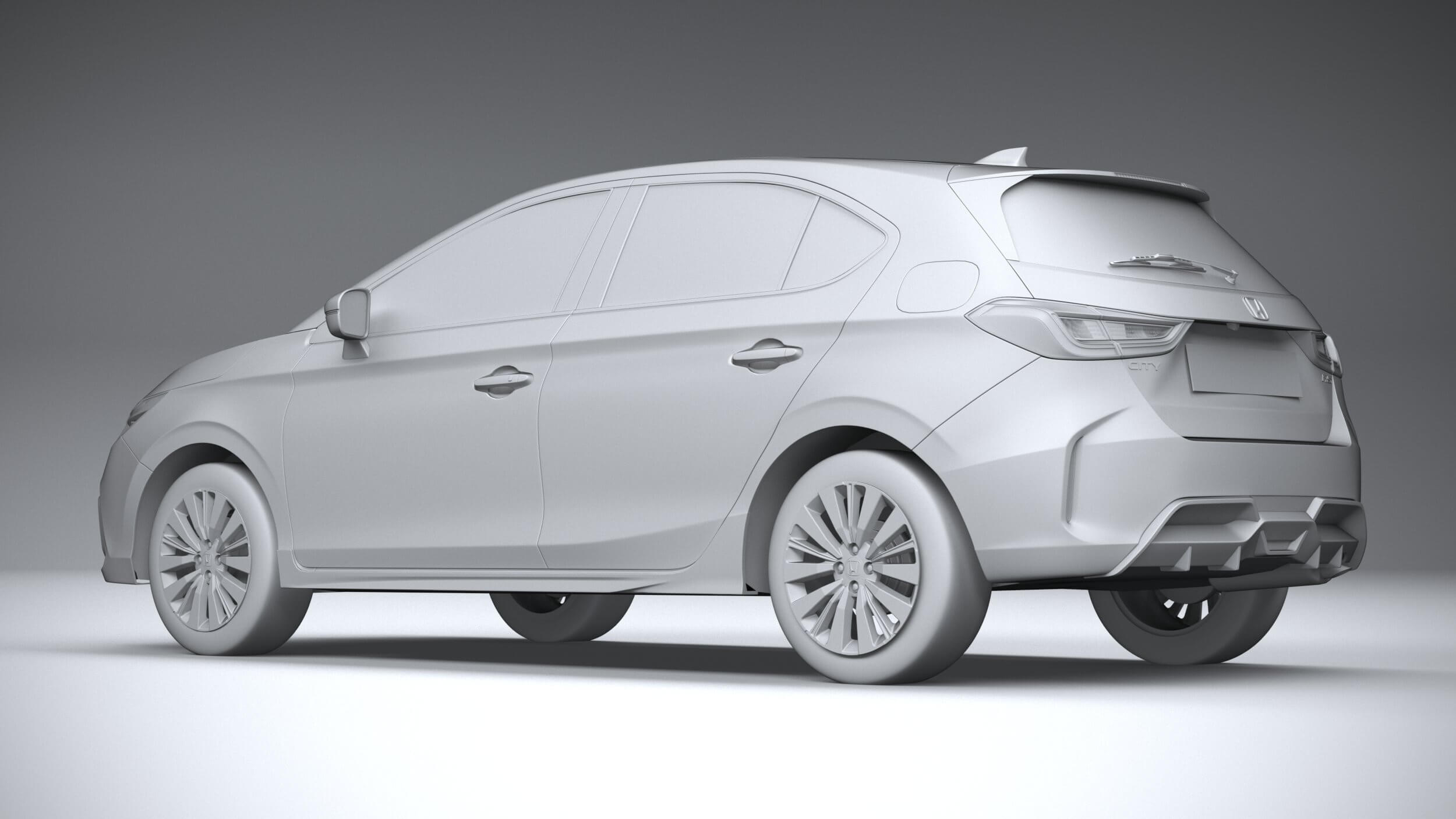 Honda City RS Hatchback 2024 - 3D Model by SQUIR