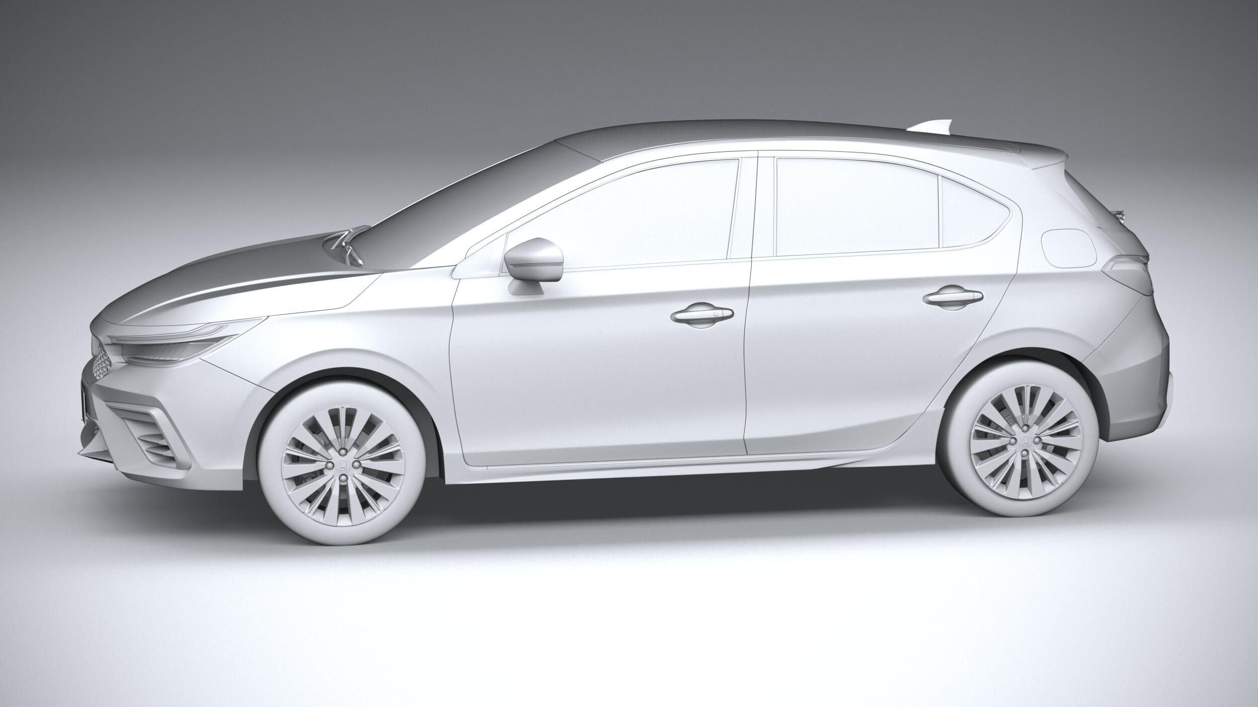 Honda City RS Hatchback 2024 - 3D Model by SQUIR