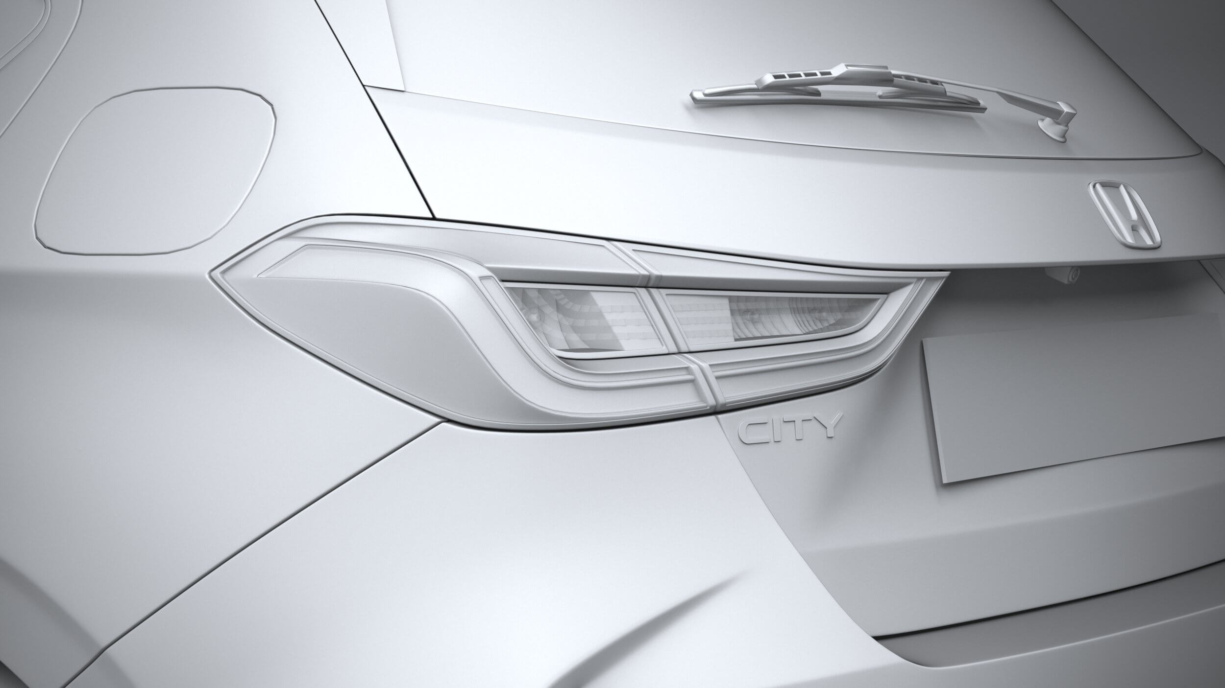 Honda City RS Hatchback 2024 - 3D Model by SQUIR