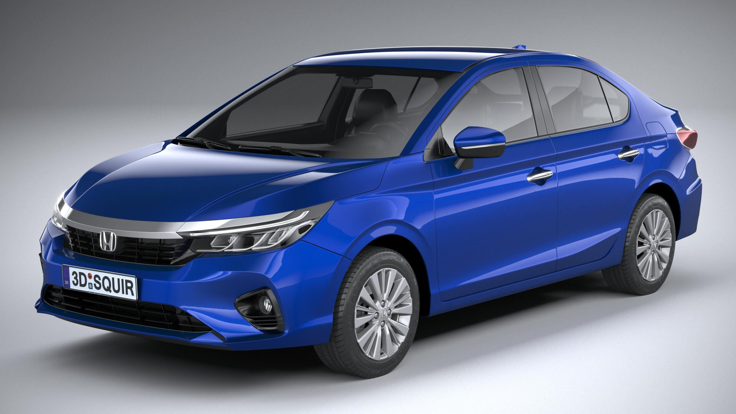 Honda City V Cvt 2024 - 3D Model by SQUIR