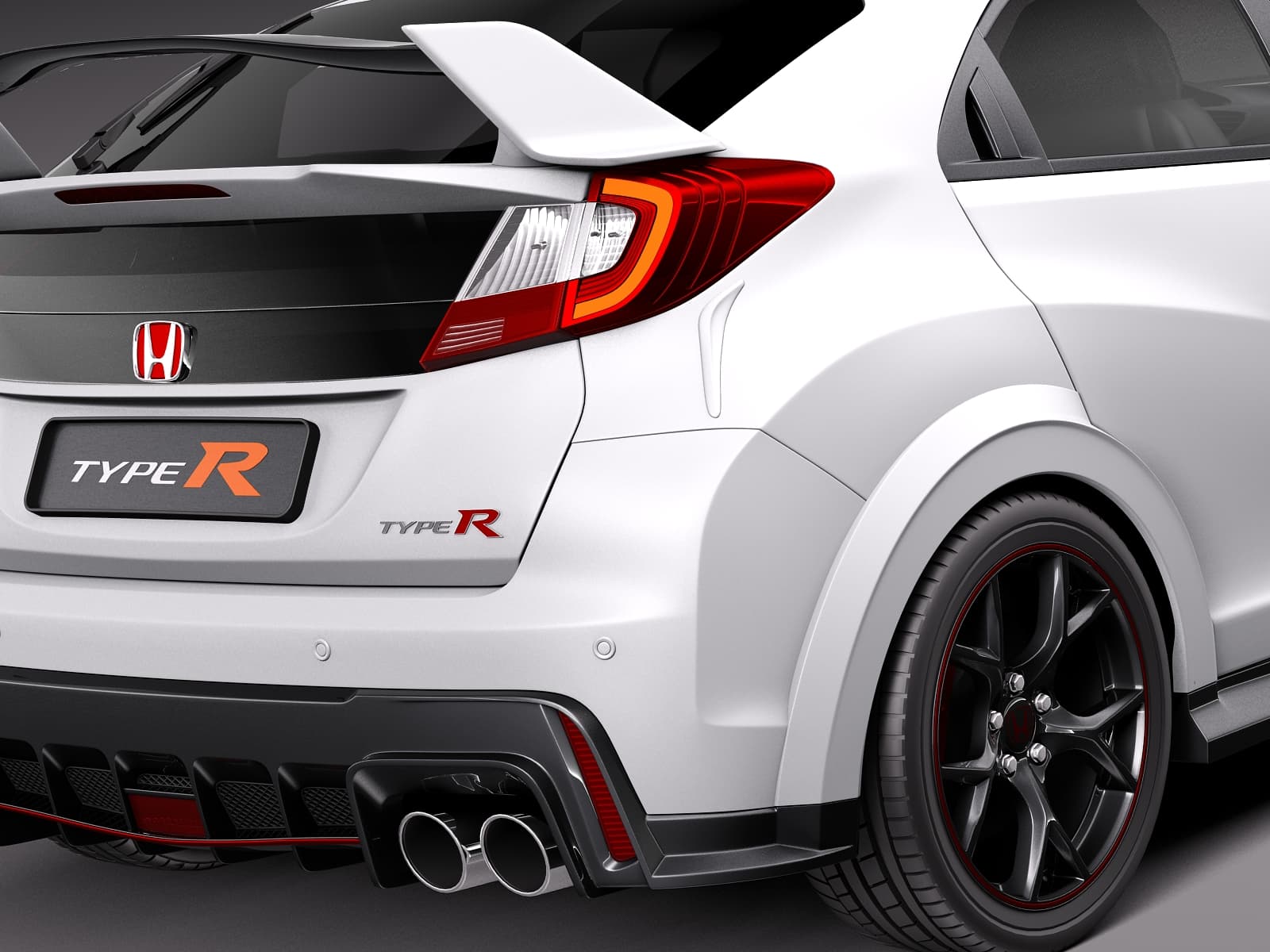 Honda Civic Type R 2016 - 3D Model by SQUIR