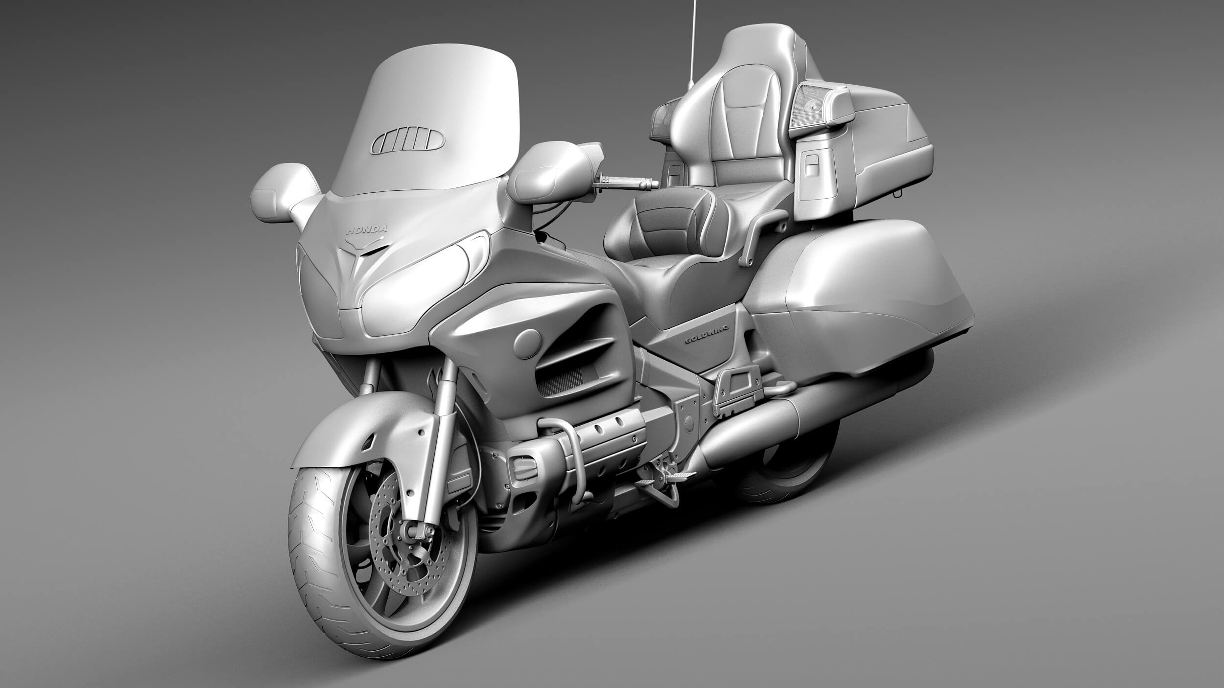 Honda Gold Wing 2015 - 3D Model by SQUIR