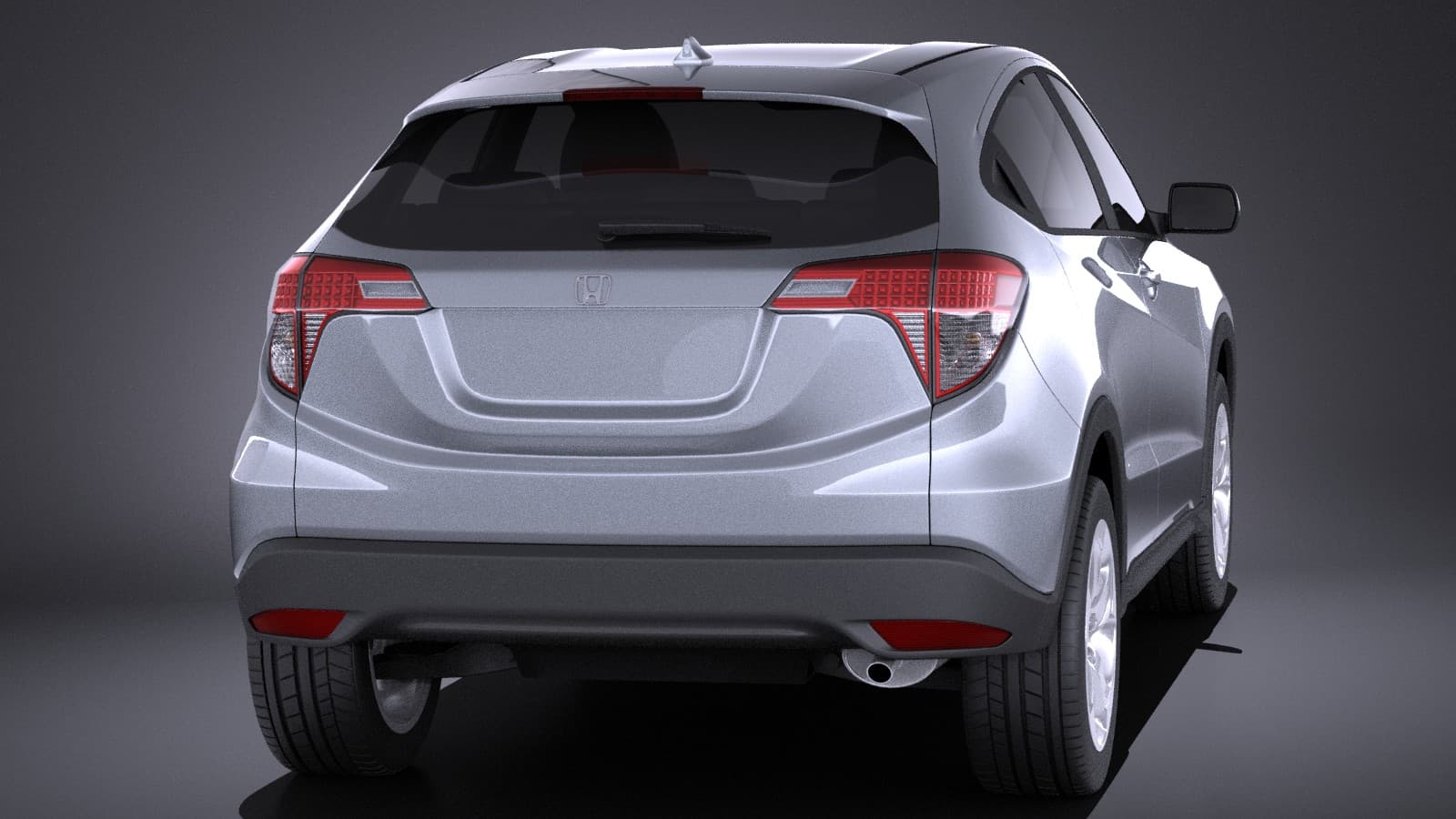 Honda HR-V 2016 3D Model by SQUIR