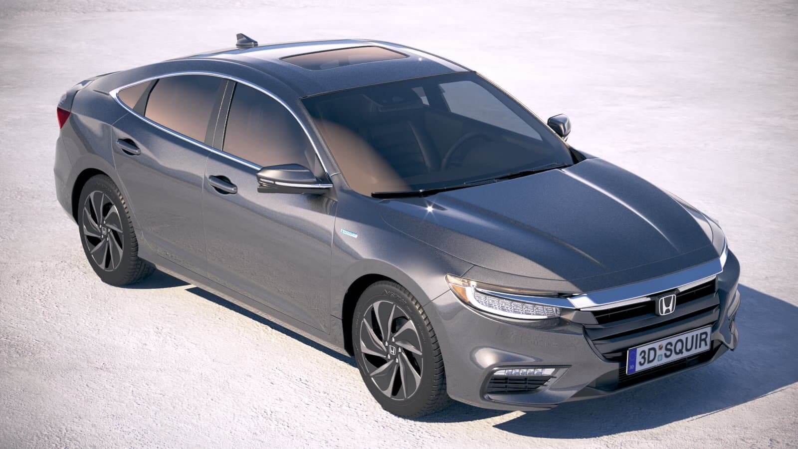 Honda Insight 2019 - 3D Model by SQUIR