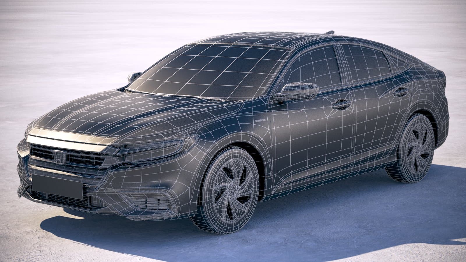 Honda Insight 2019 - 3D Model by SQUIR