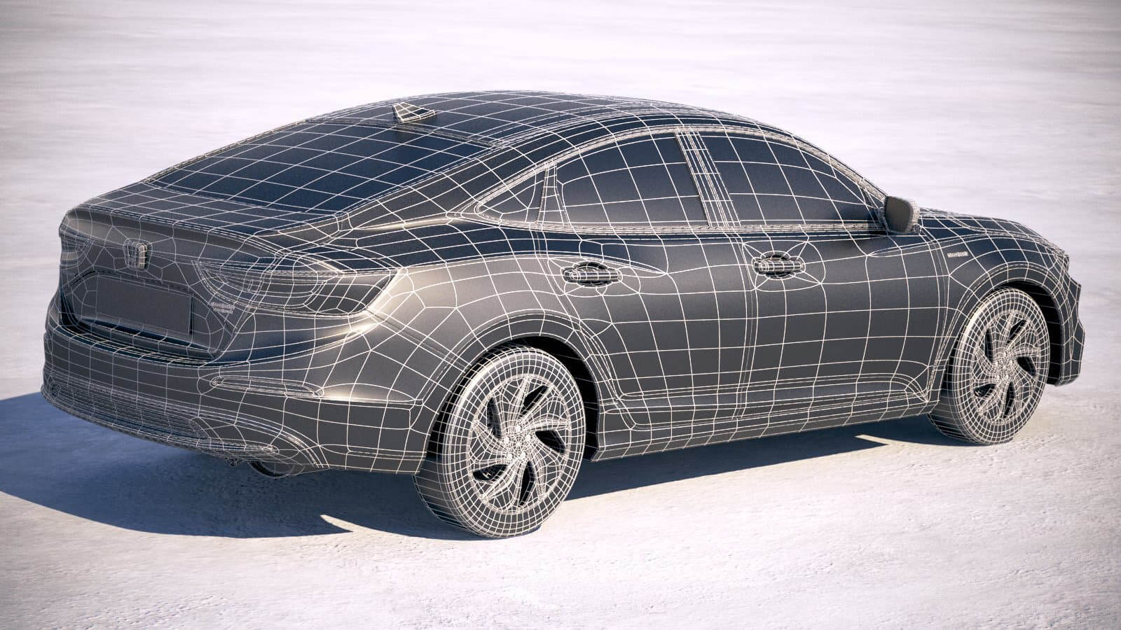 Honda Insight 2019 - 3D Model by SQUIR