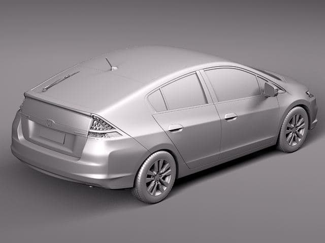 Honda Insight Hybrid 2012 - 3D Model by SQUIR