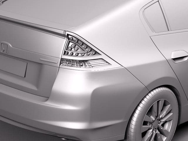 Honda Insight Hybrid 2012 - 3D Model by SQUIR