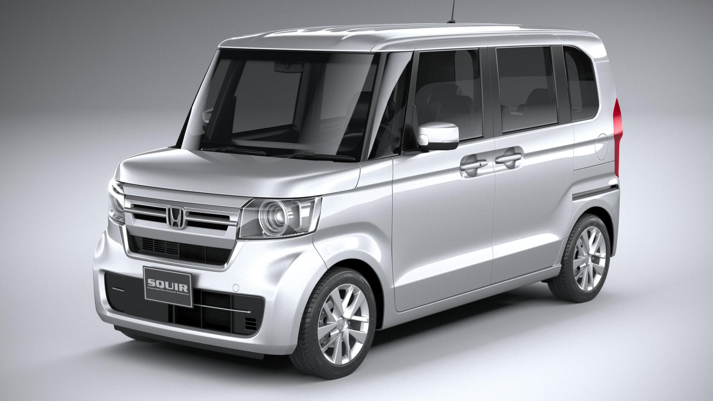 Honda N-Box 2022 3D Model by SQUIR