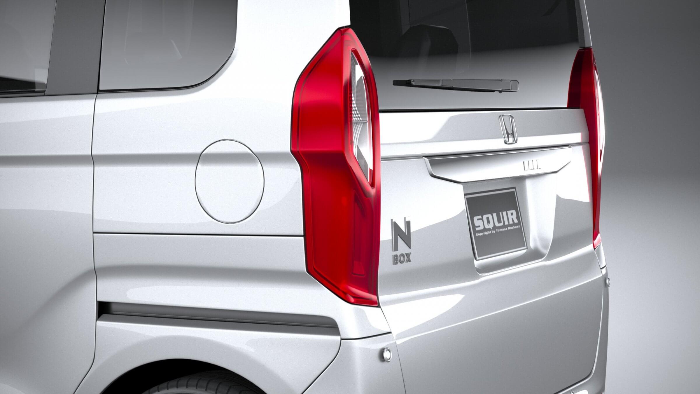 Honda N-Box 2022 3D Model by SQUIR