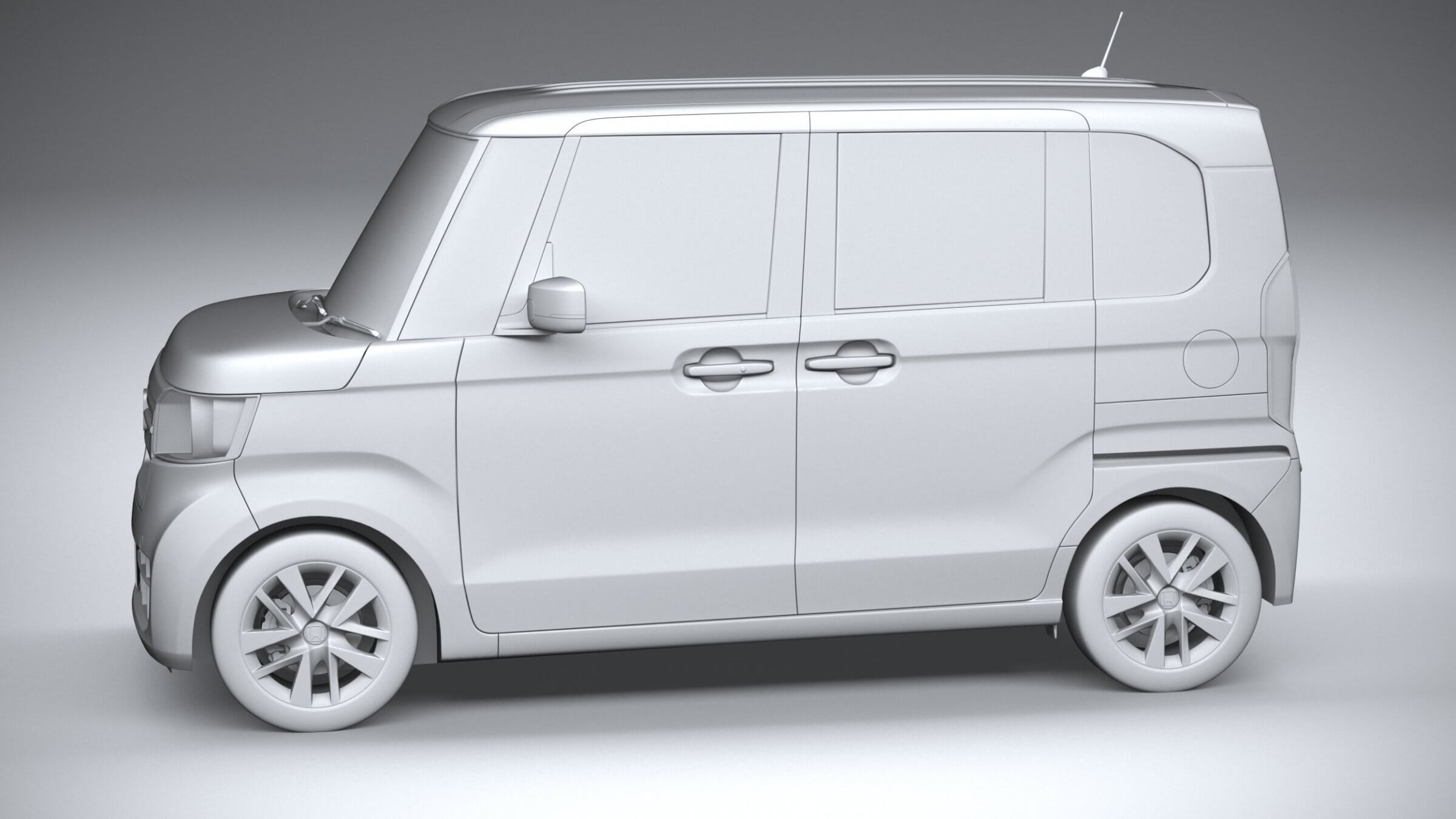 Honda N-Box 2022 3D Model by SQUIR